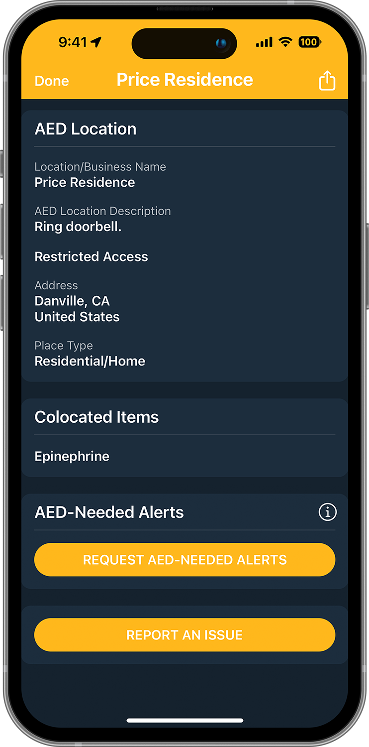 PulsePoint | 911-initiated AED Response: AED-needed Alerts