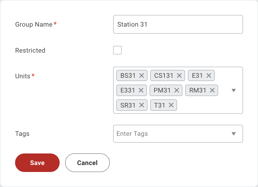 PulsePoint | PulsePoint Respond Unit Group Notifications