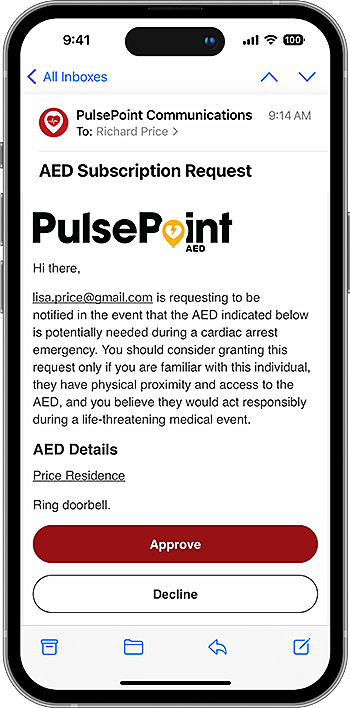 PulsePoint | 911-initiated AED Response: AED-needed Alerts